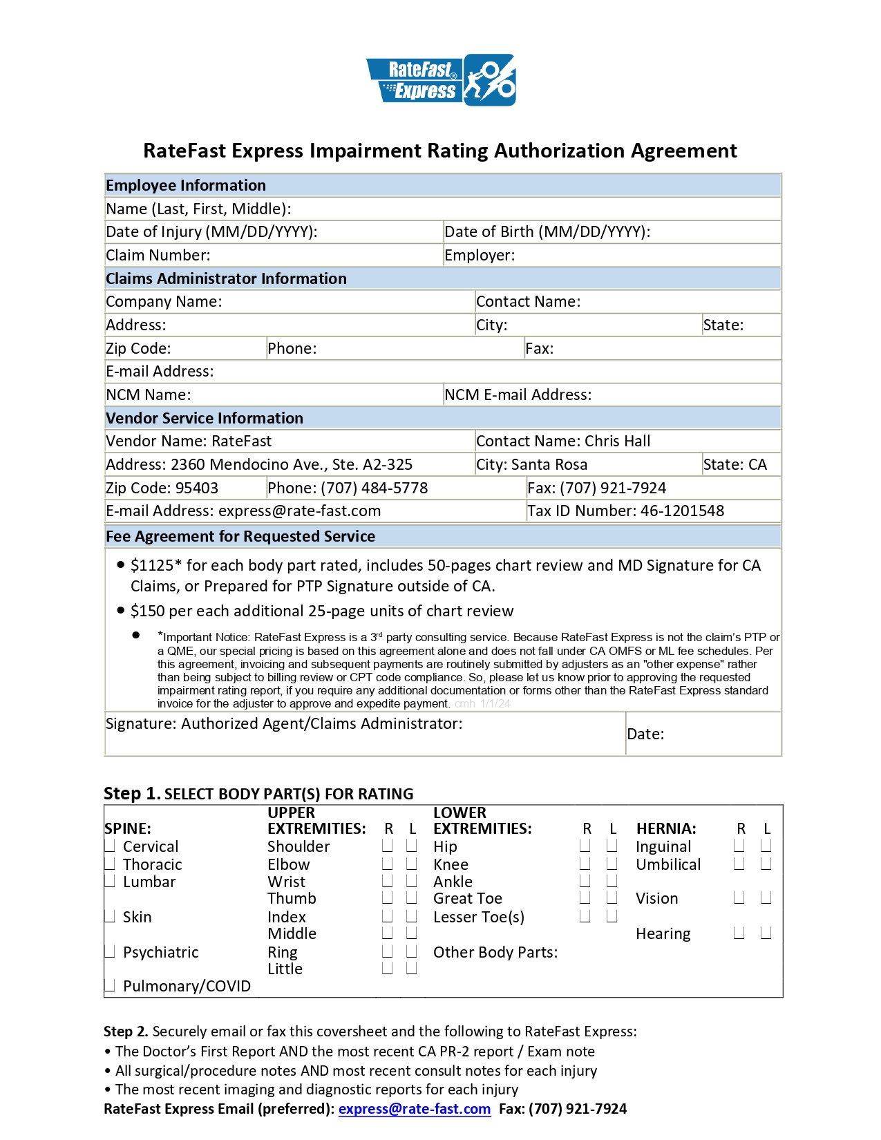 For Nurse Case Managers - RateFast